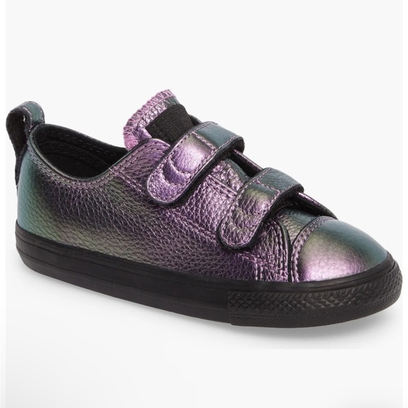 Converse | Shoes | Chuck Taylor All Star Converse Iridescent Leather ...
